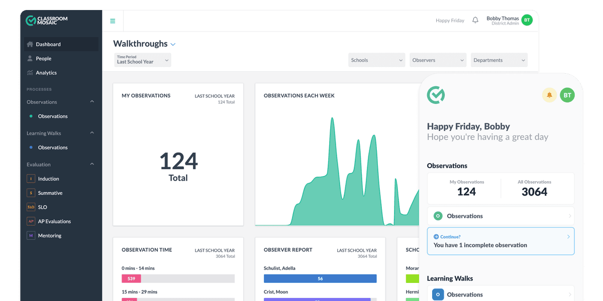TEAM General Educator Rubric | Teacher Observation Form