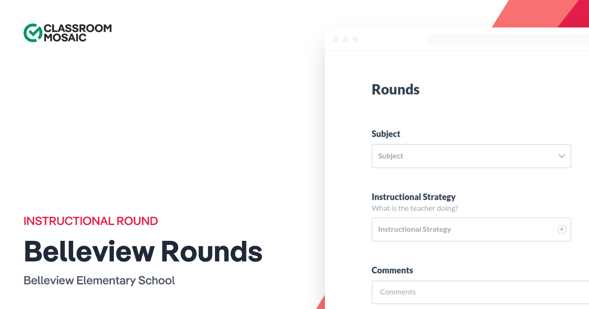 Belleview Rounds | Teacher Observation Form