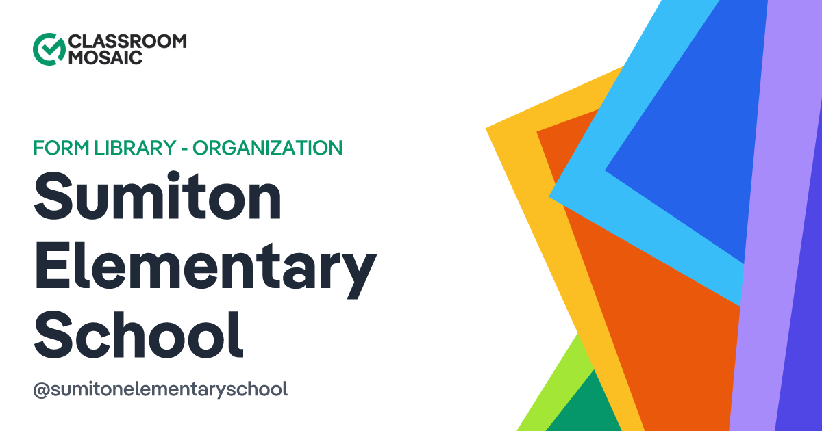 Sumiton Elementary School's Teacher Observation Forms